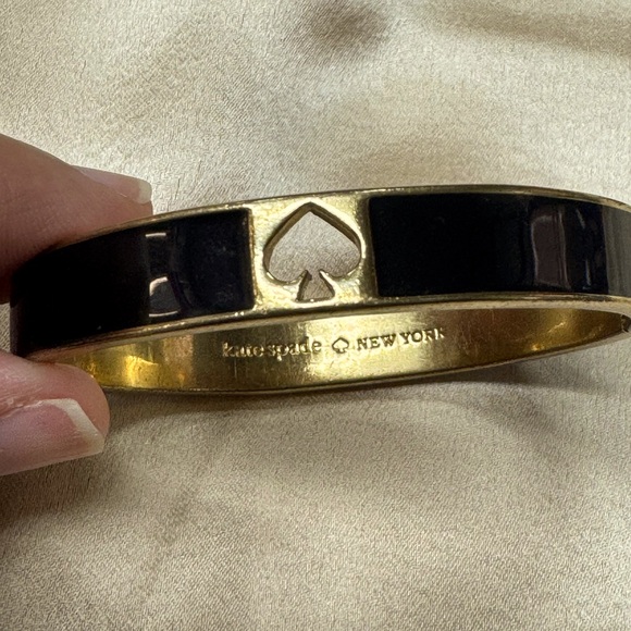 kate spade | Jewelry | Kate Spade Hole Punch Spade Gold Plated With ...